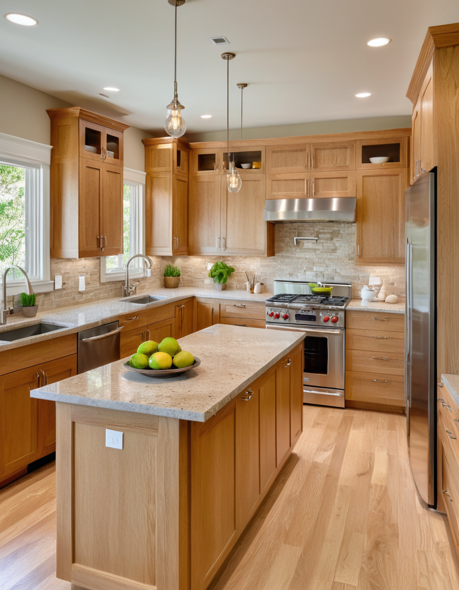 45 Oak Kitchen Ideas To Create A Warm And Timeless Space
