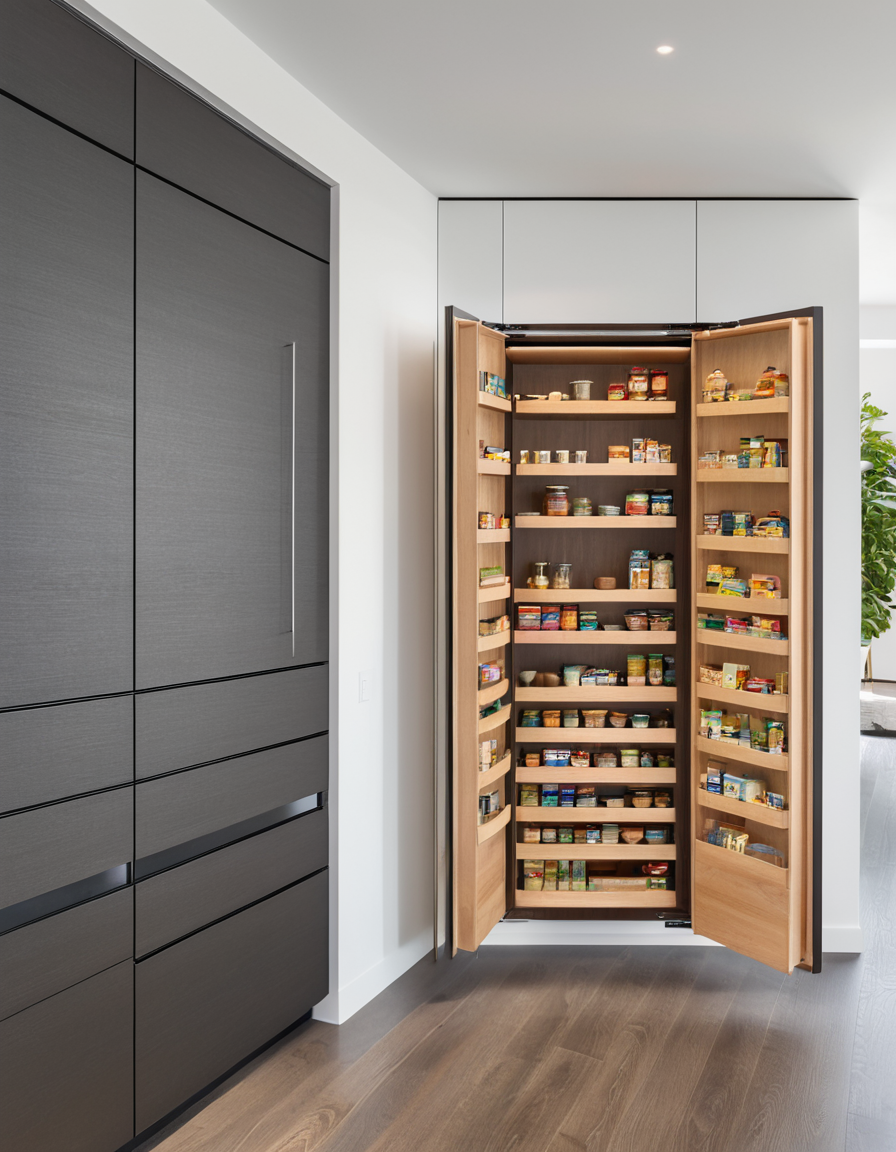 46 Hidden Pantry Ideas to Maximize Your Kitchen Space and Style