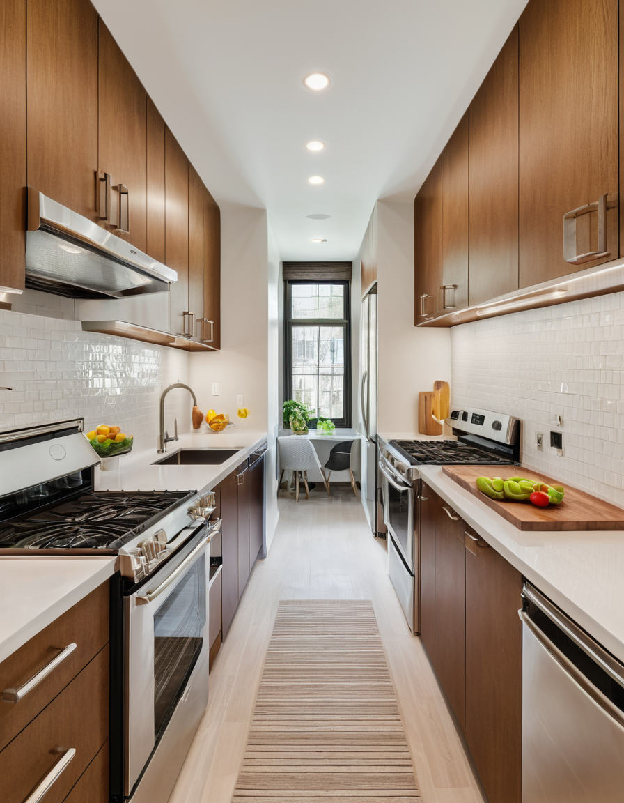 45 Genius Galley Kitchen Ideas to Maximize Space and Style