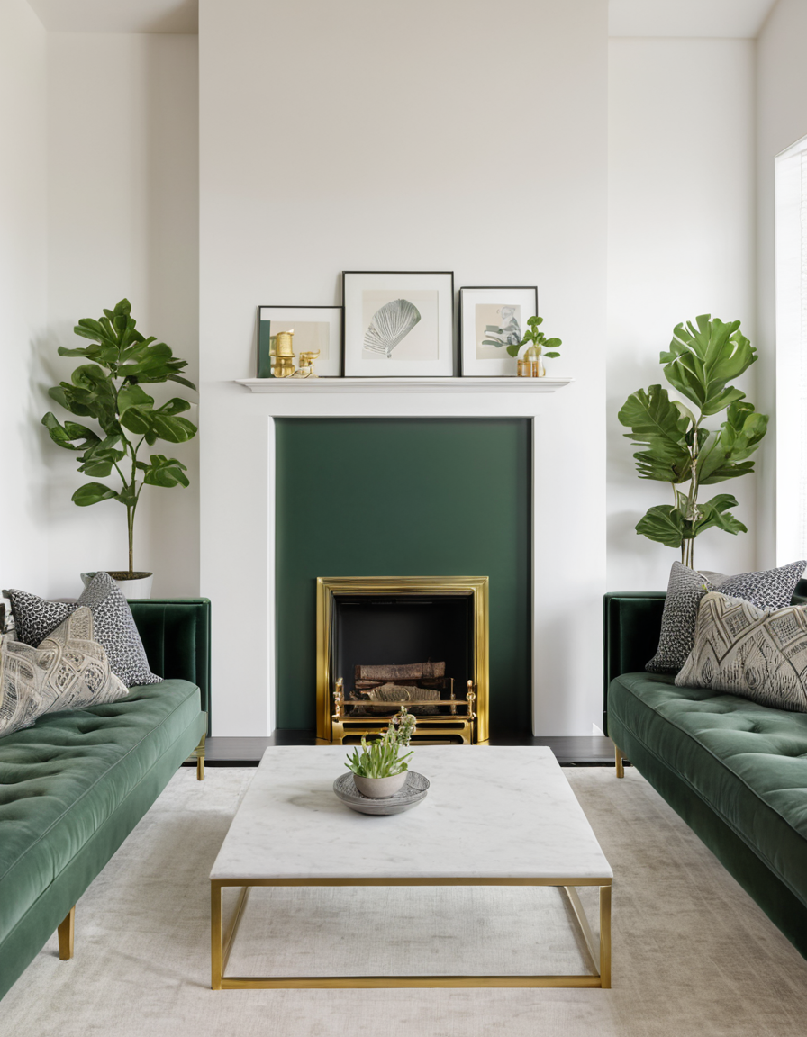 46 Dark Green Living Room Ideas To Transform Your Space With Style