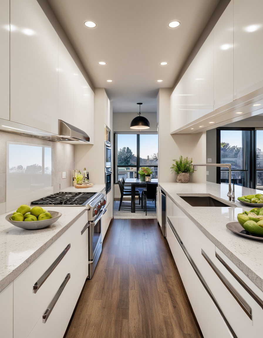 45 Genius Galley Kitchen Ideas to Maximize Space and Style