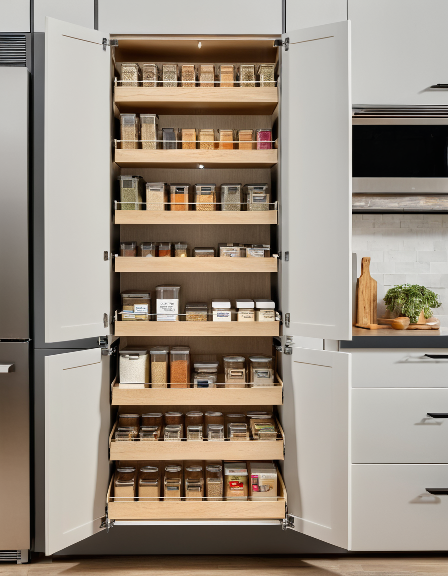 41 Pantry Design Ideas To Maximize Space And Style In Your Kitchen