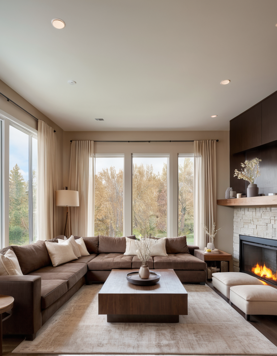 45 Brown Living Room Ideas: Stylish Designs For A Warm And Cozy Space