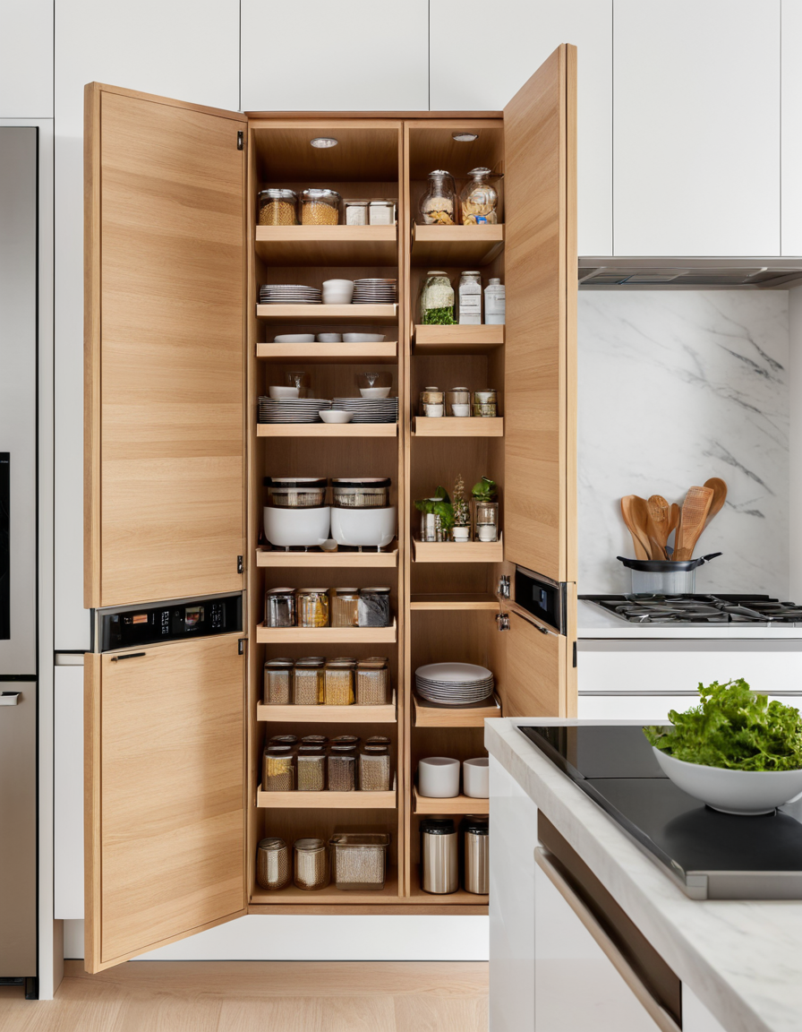 46 Hidden Pantry Ideas to Maximize Your Kitchen Space and Style