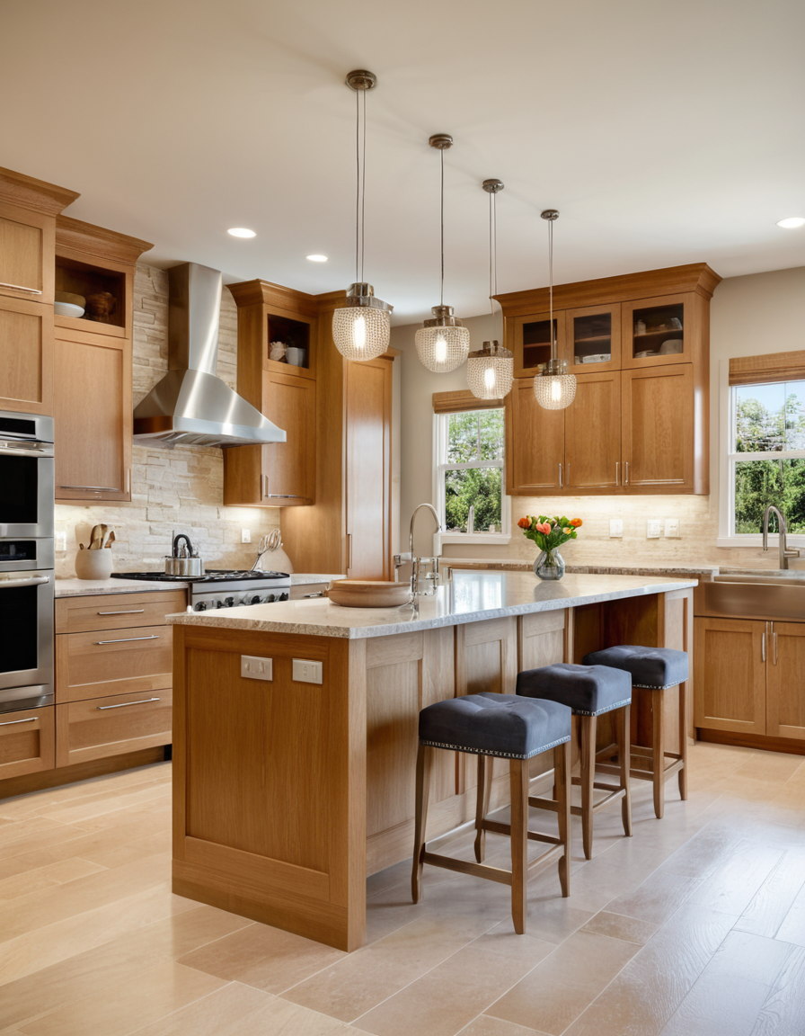 45 Oak Kitchen Ideas To Create A Warm And Timeless Space