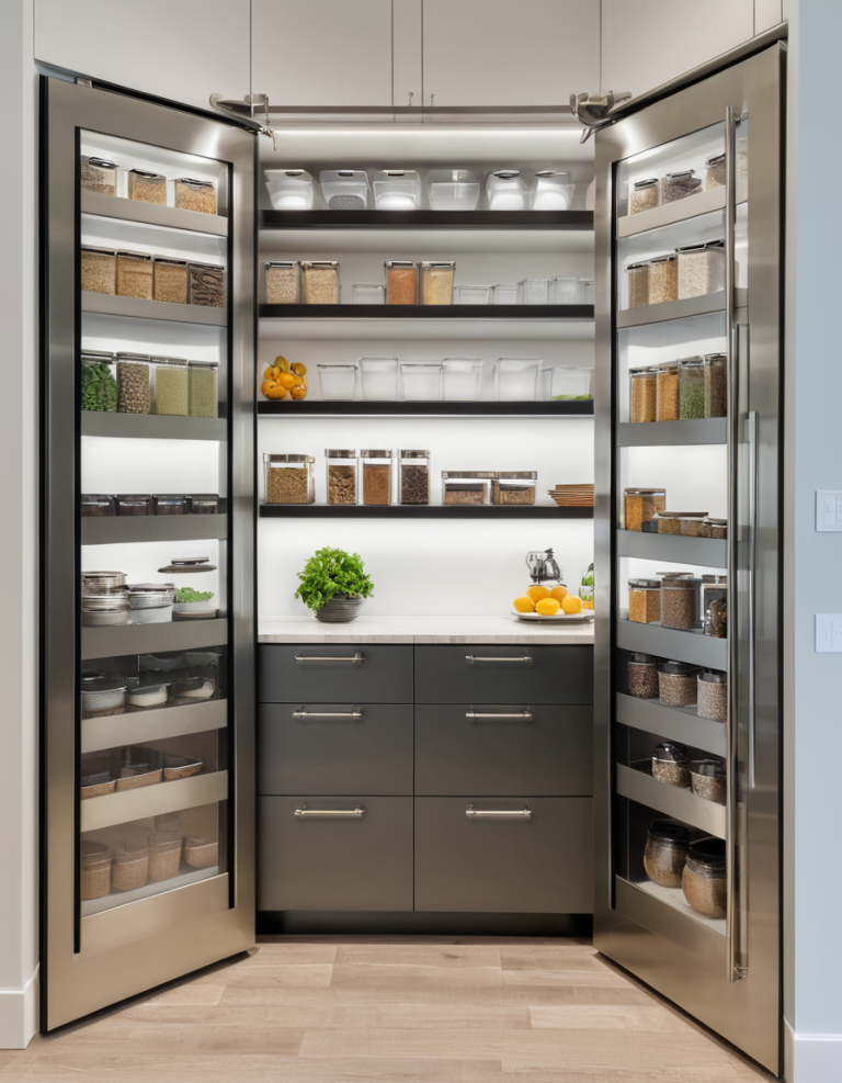 41 Pantry Design Ideas To Maximize Space And Style In Your Kitchen