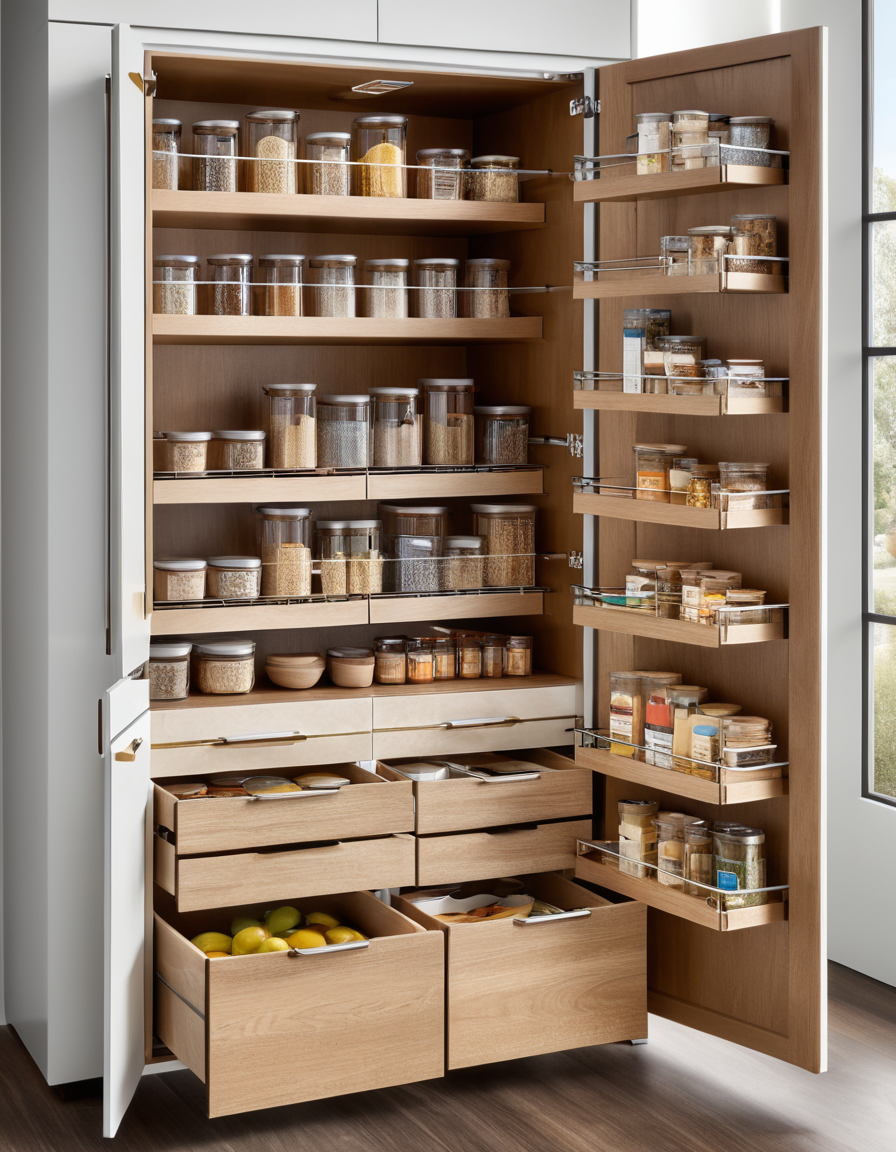 45 Brilliant Pantry Cabinet Ideas To Maximize Kitchen Storage And Style