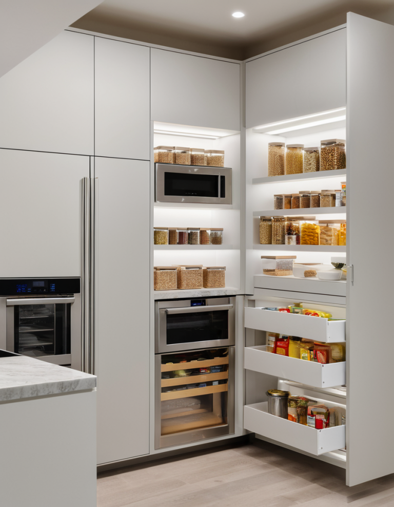 41 Pantry Design Ideas To Maximize Space And Style In Your Kitchen