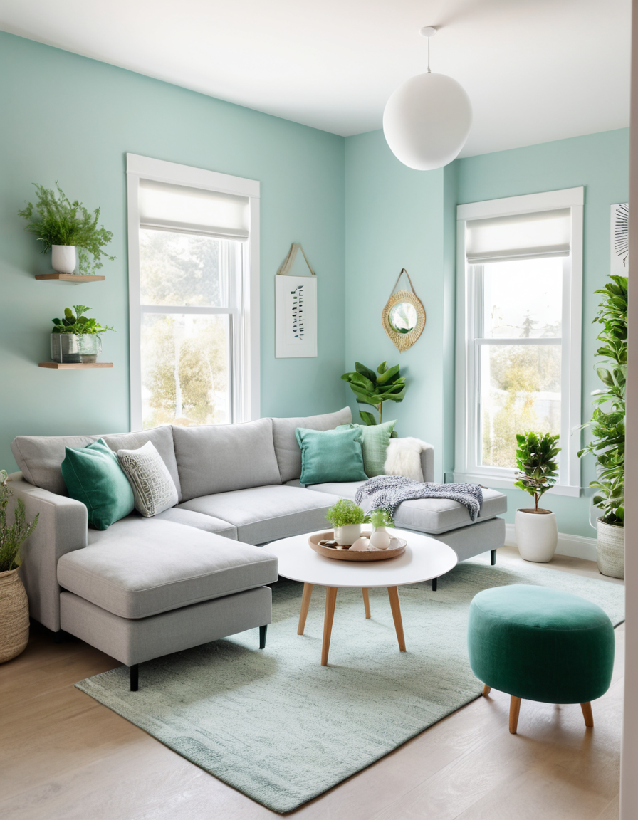 43 Inspiring Blue And Green Living Room Ideas For A Stylish And Modern ...