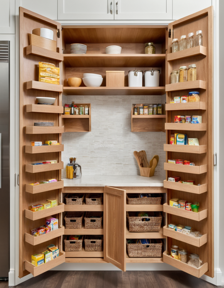 46 Hidden Pantry Ideas to Maximize Your Kitchen Space and Style