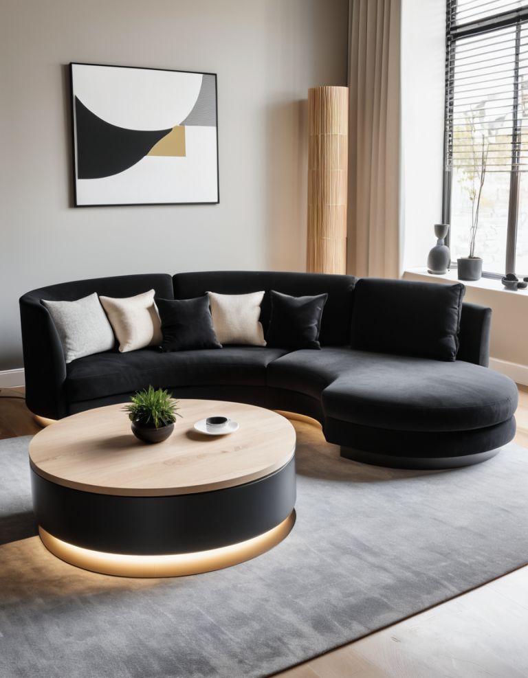 50 Black Living Room Ideas For A Bold And Sophisticated Space