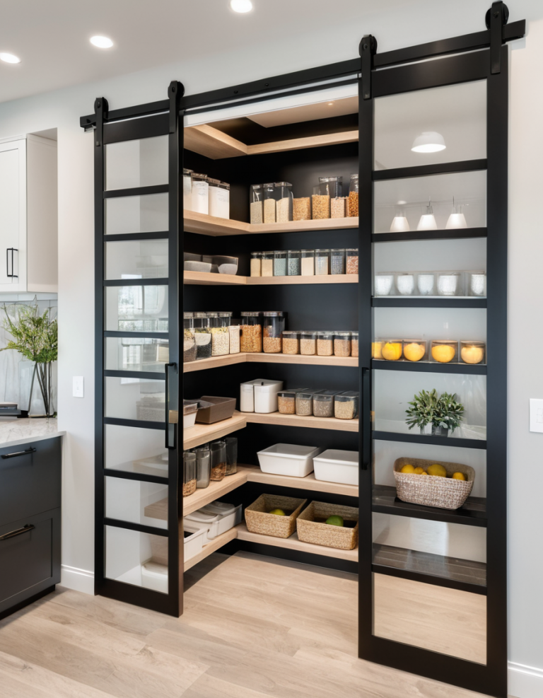 46 Walk-In Pantry Ideas For Maximizing Storage And Style In Your Kitchen