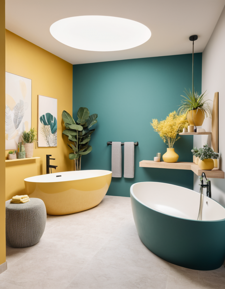 51 Yellow Bathroom Ideas To Brighten And Transform Your Space