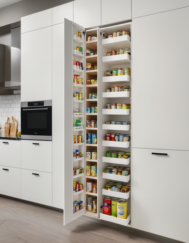 45 Brilliant Pantry Cabinet Ideas To Maximize Kitchen Storage And Style
