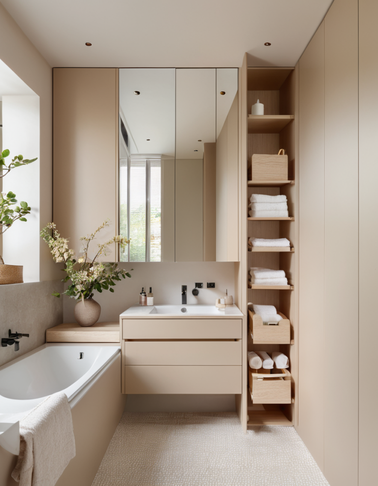 46 Small Bathroom Design Ideas To Maximize Space And Style