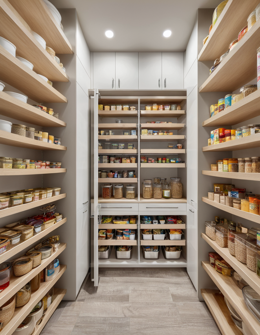 41 Pantry Design Ideas To Maximize Space And Style In Your Kitchen