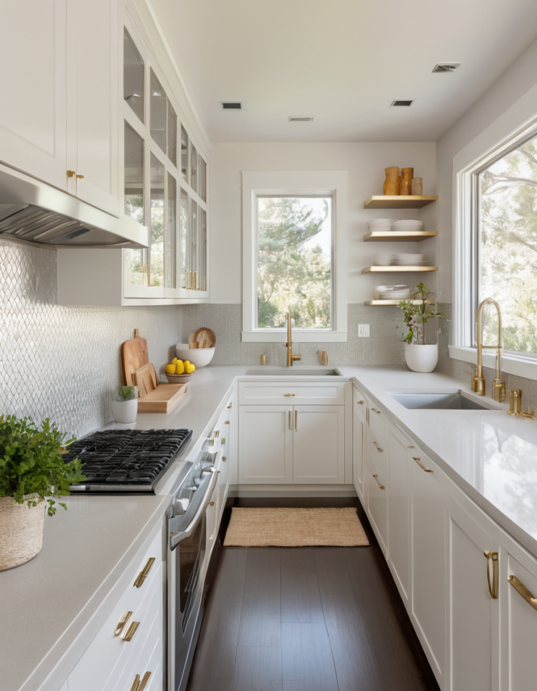 45 Genius Galley Kitchen Ideas to Maximize Space and Style
