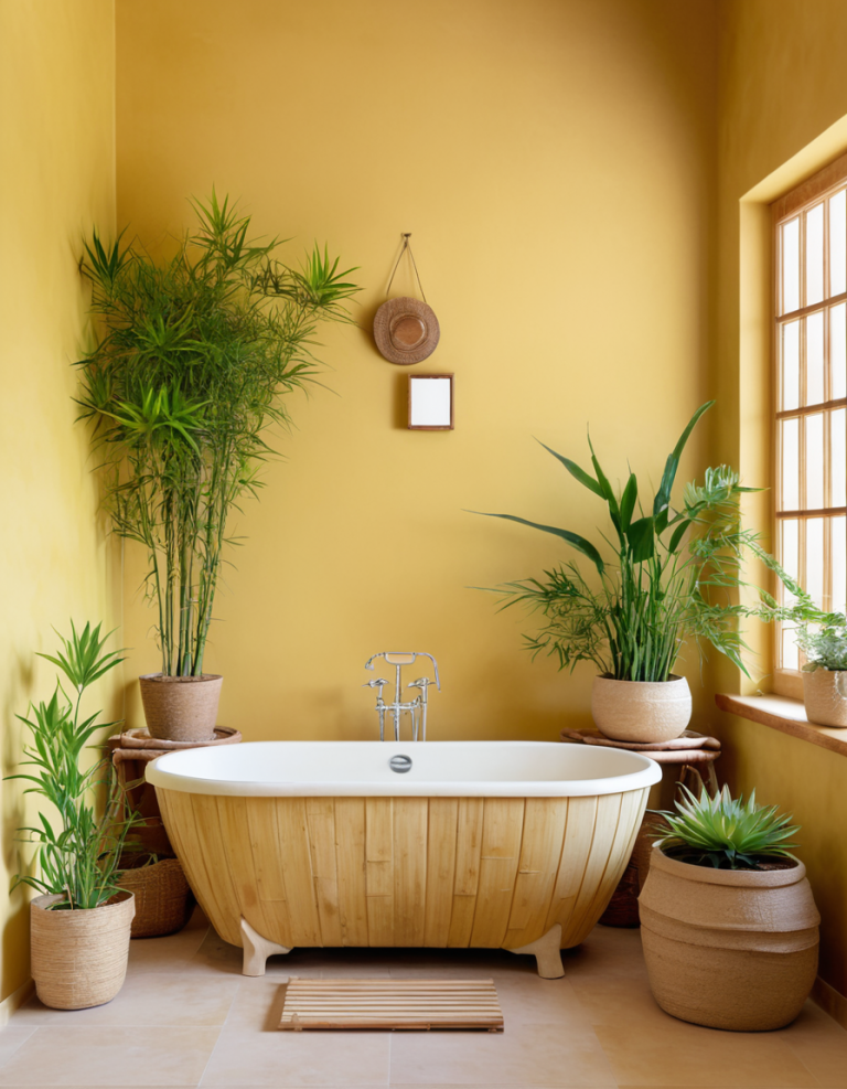 51 Yellow Bathroom Ideas To Brighten And Transform Your Space