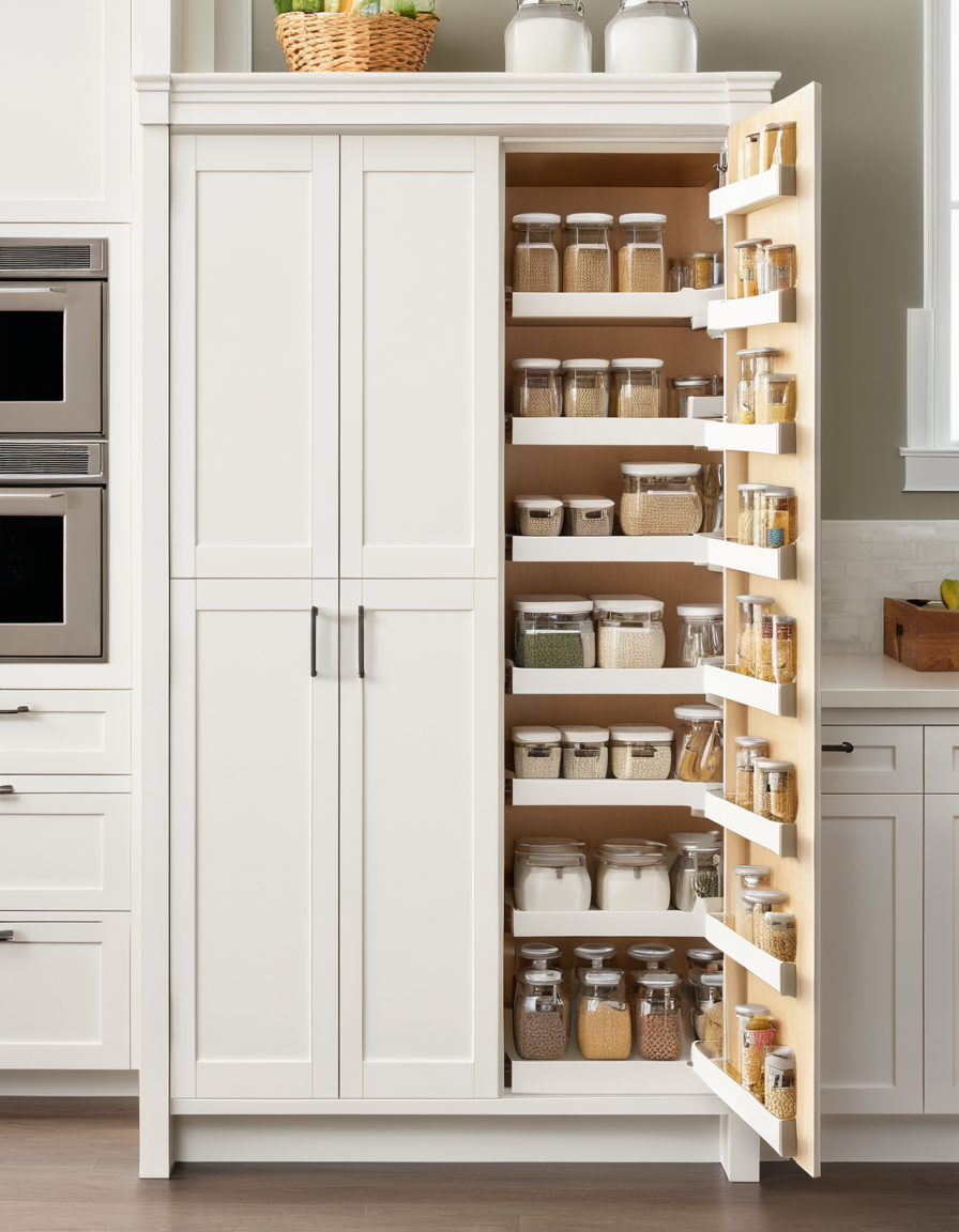 45 Brilliant Pantry Cabinet Ideas To Maximize Kitchen Storage And Style