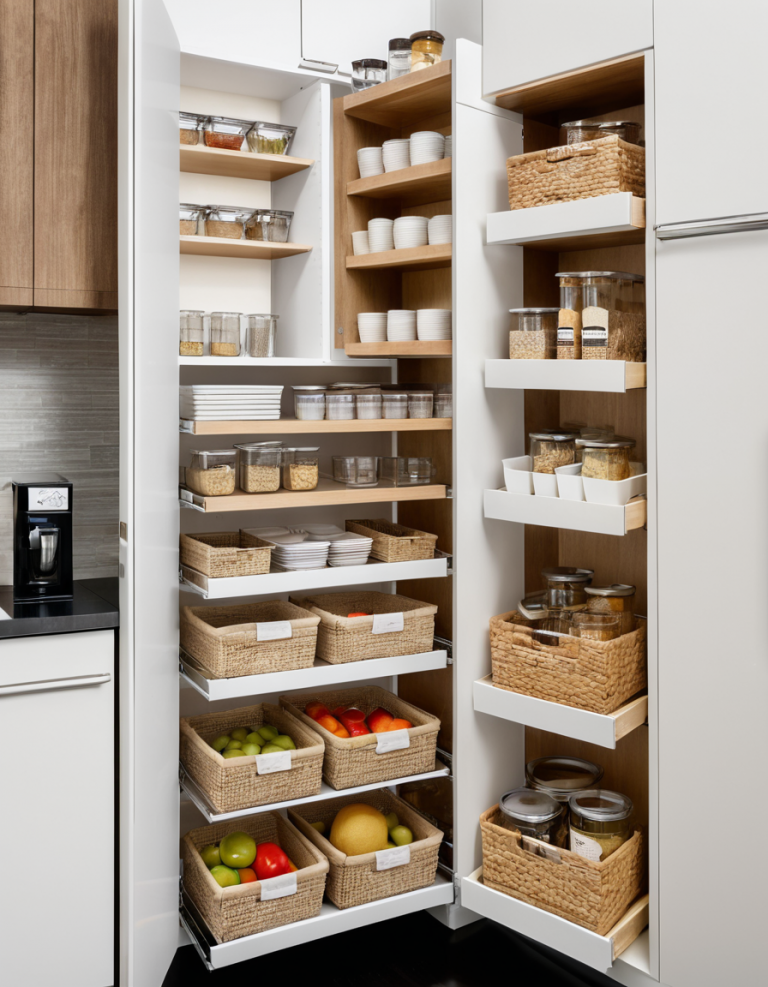 41 Pantry Design Ideas To Maximize Space And Style In Your Kitchen