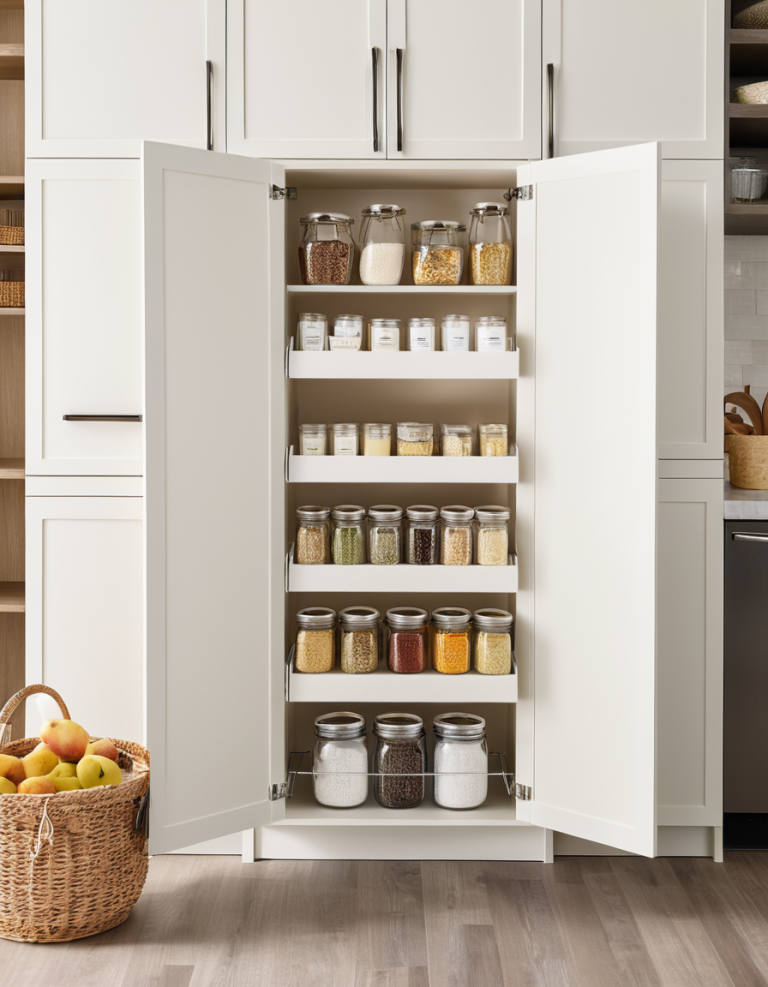 45 Brilliant Pantry Cabinet Ideas To Maximize Kitchen Storage And Style