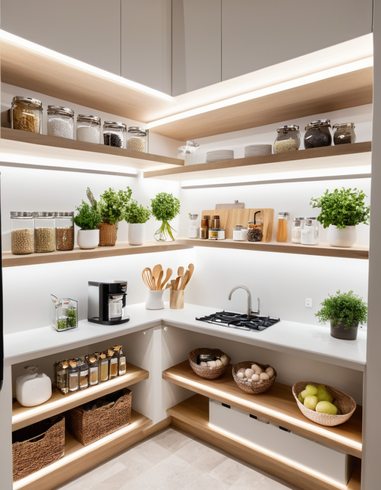 41 Pantry Design Ideas To Maximize Space And Style In Your Kitchen