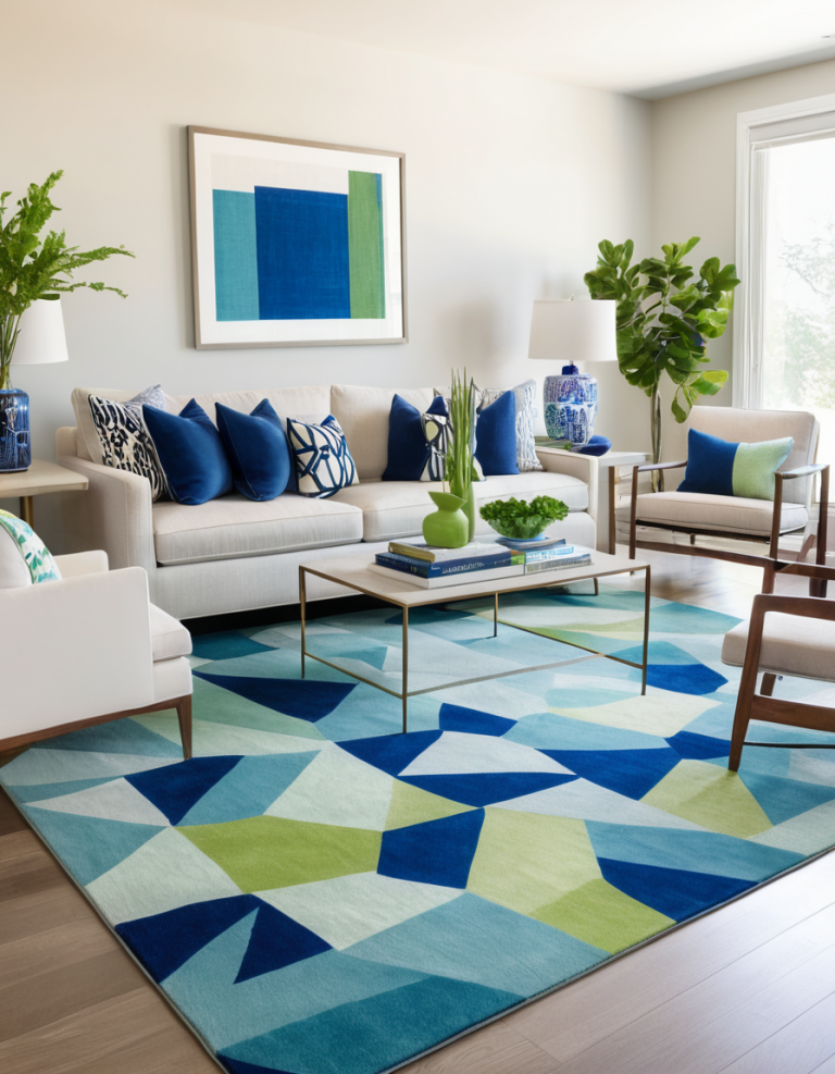43 Inspiring Blue And Green Living Room Ideas For A Stylish And Modern ...