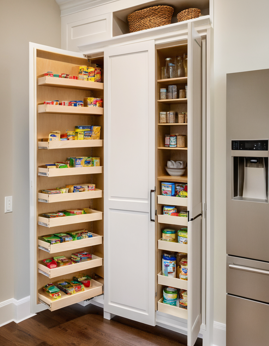 46 Hidden Pantry Ideas to Maximize Your Kitchen Space and Style