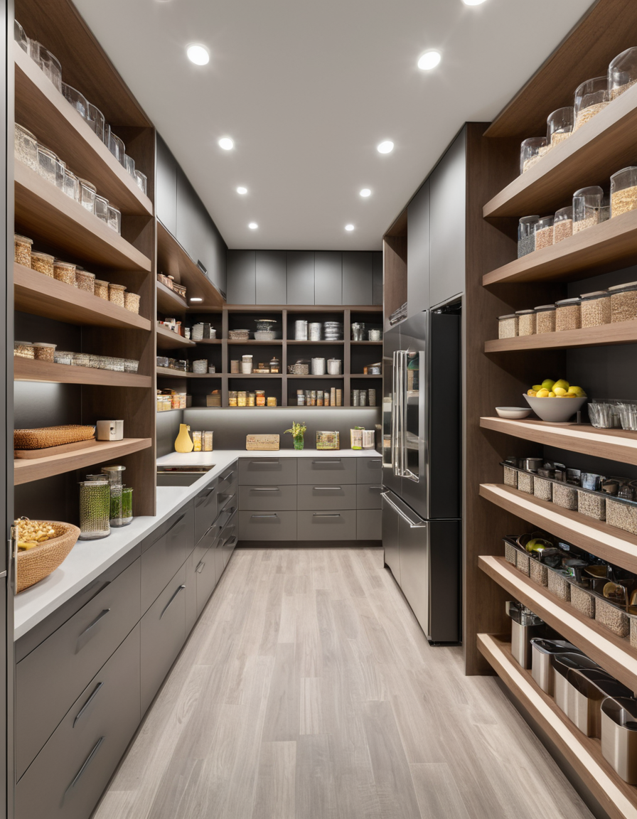 41 Pantry Design Ideas To Maximize Space And Style In Your Kitchen