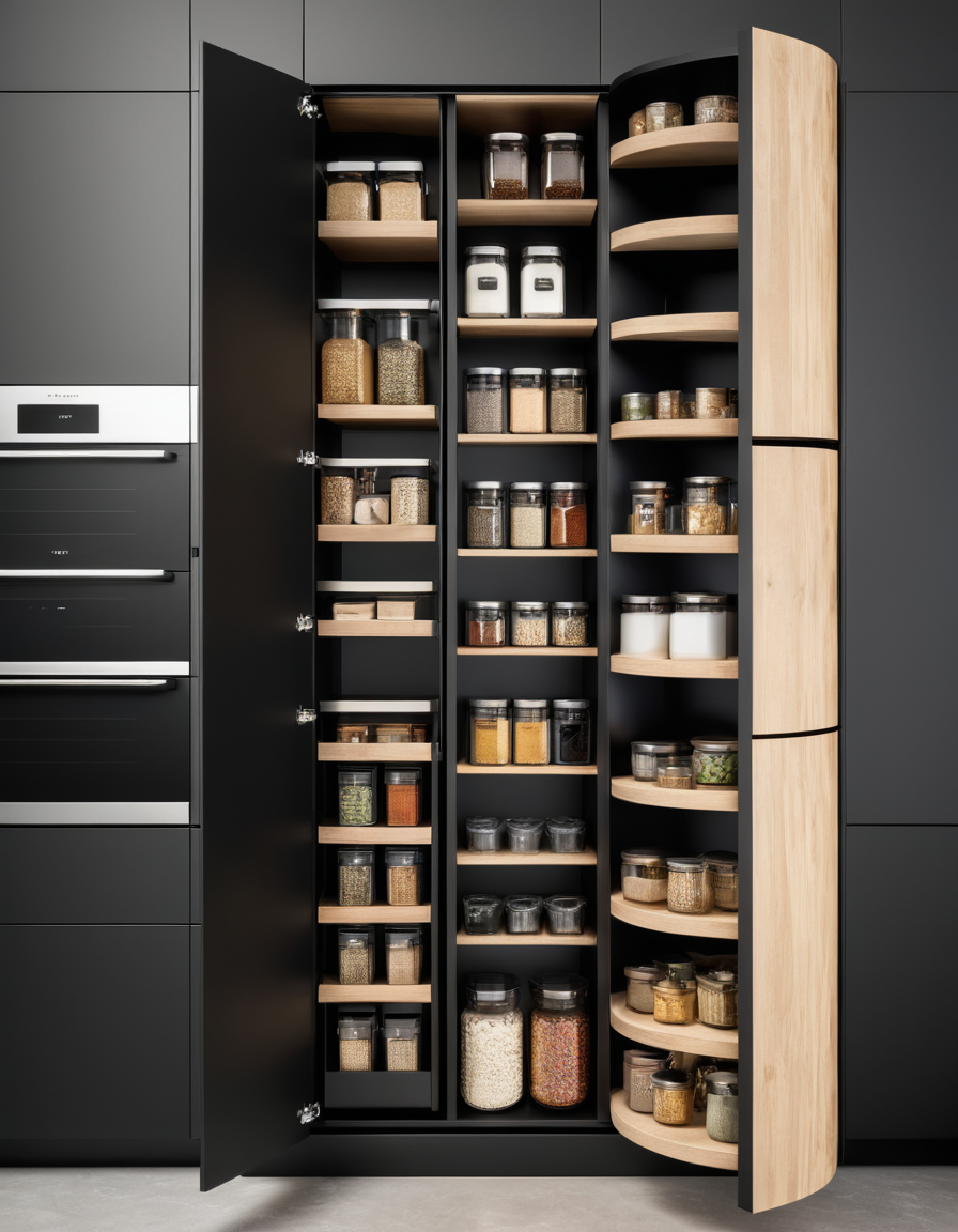 45 Brilliant Pantry Cabinet Ideas To Maximize Kitchen Storage And Style