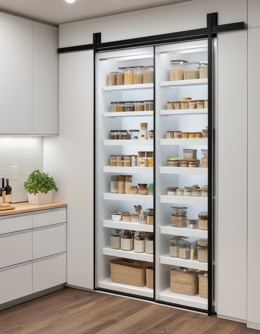 41 Pantry Design Ideas To Maximize Space And Style In Your Kitchen