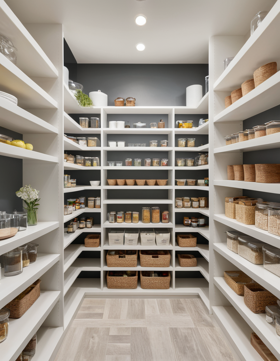 41 Pantry Design Ideas To Maximize Space And Style In Your Kitchen