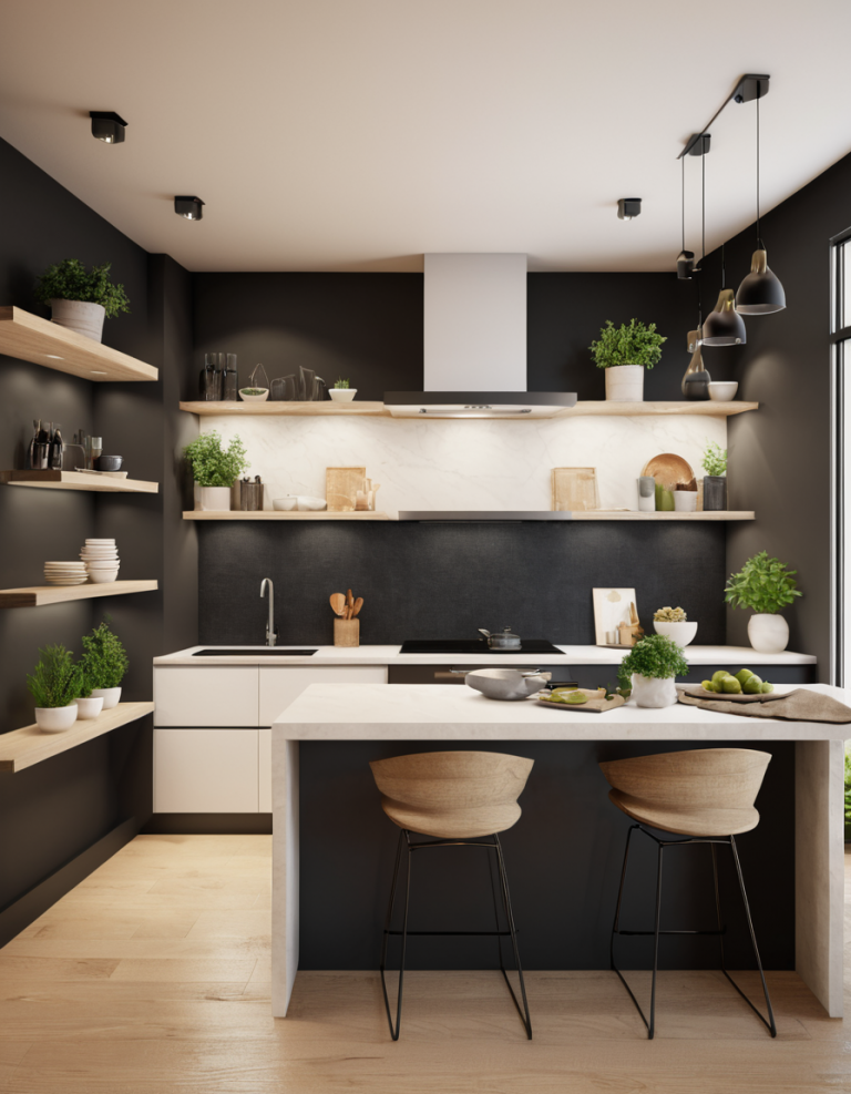 42 Brilliant Open Kitchen Ideas For Small Spaces To Maximize Style And ...