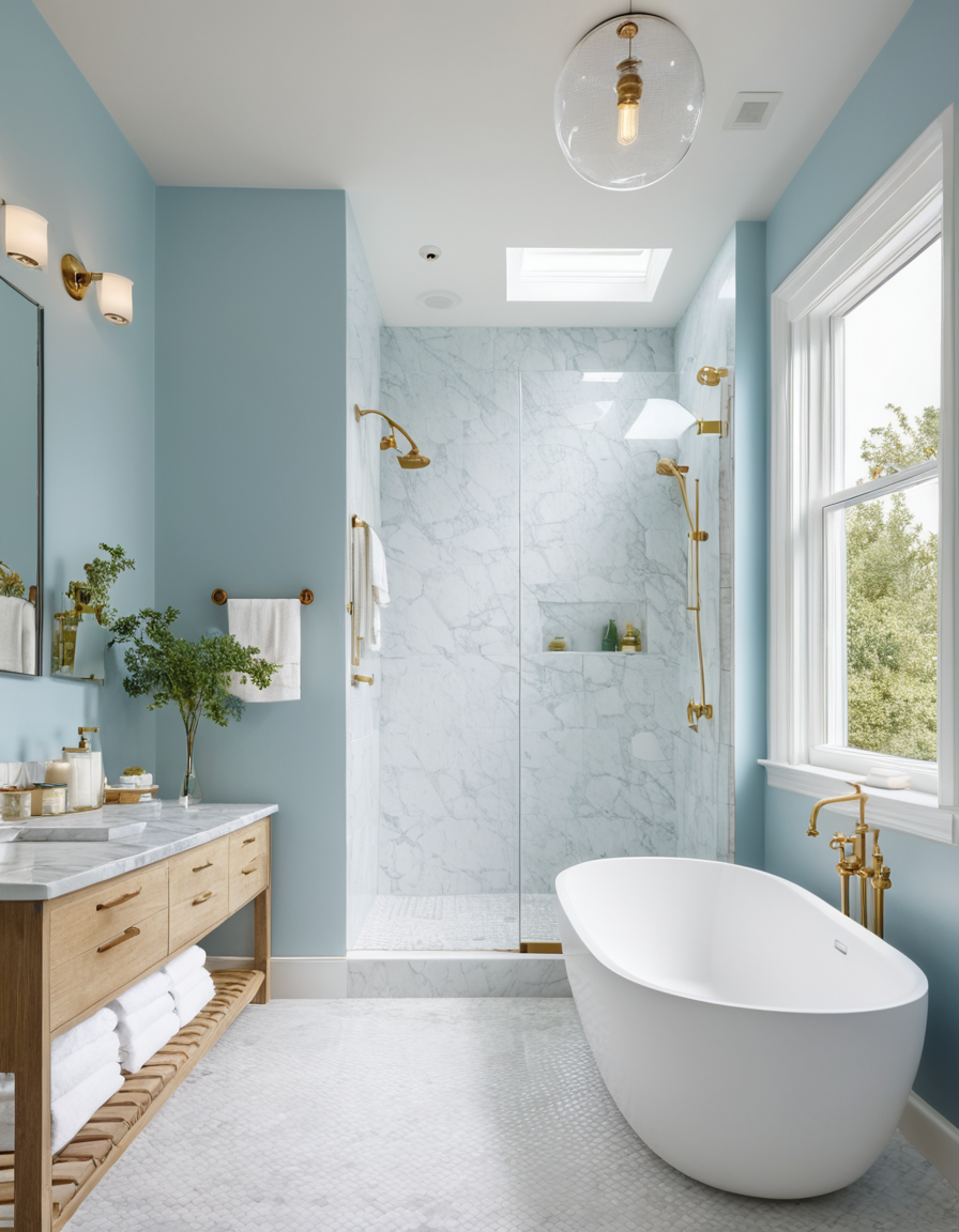 51 Bathroom Colors Ideas To Transform Your Space: Stunning And Trendy ...