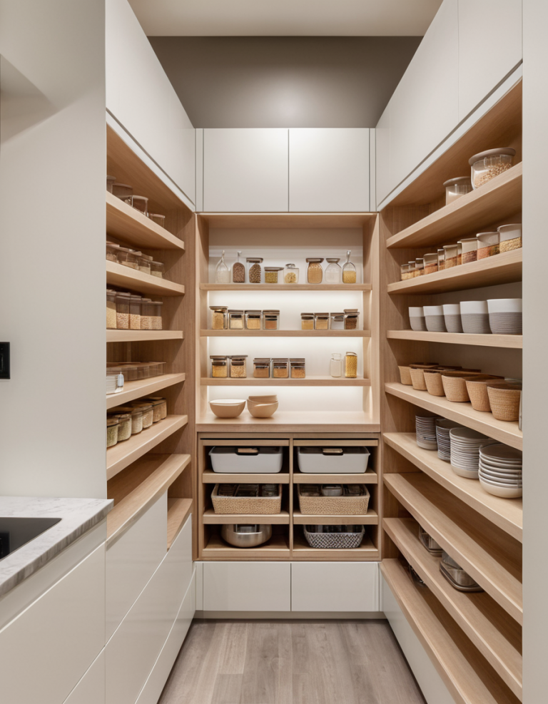 41 Pantry Design Ideas To Maximize Space And Style In Your Kitchen