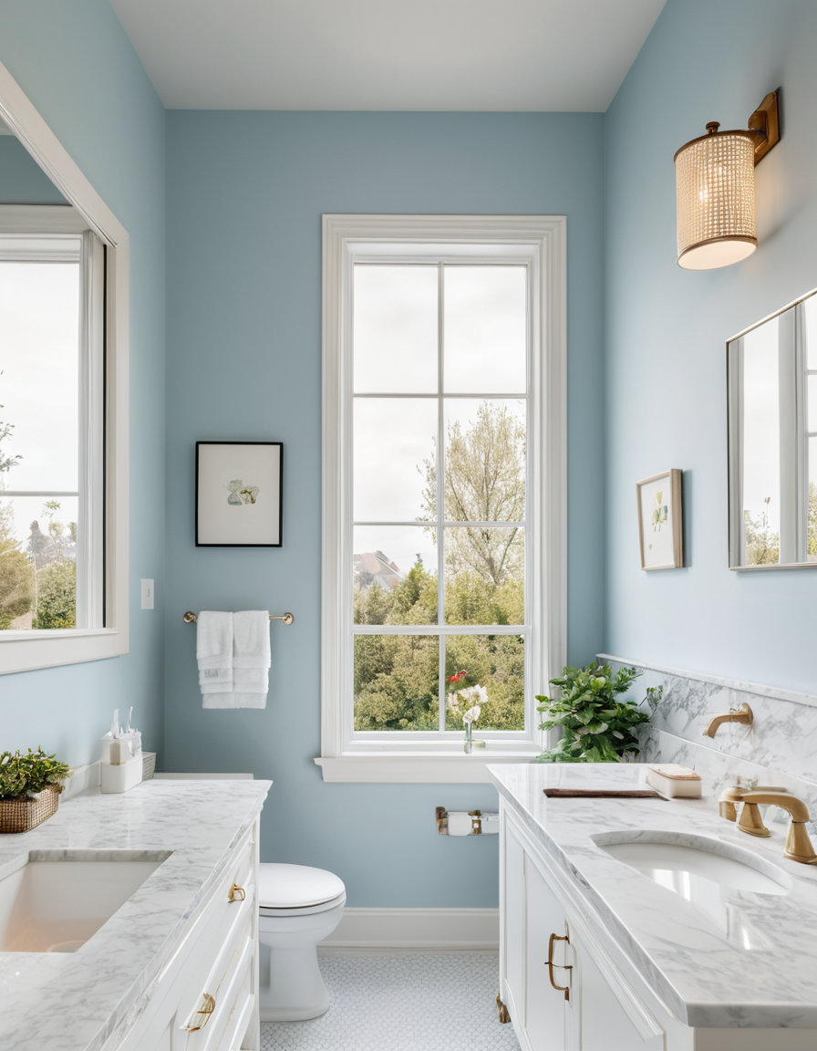 51 Bathroom Colors Ideas To Transform Your Space: Stunning And Trendy ...