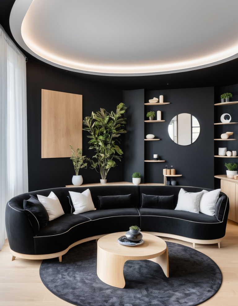 50 Black Living Room Ideas For A Bold And Sophisticated Space
