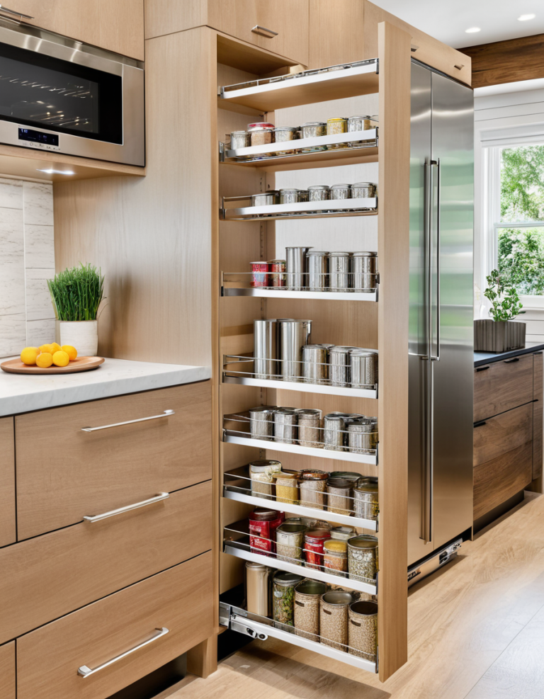 45 Brilliant Pantry Cabinet Ideas To Maximize Kitchen Storage And Style
