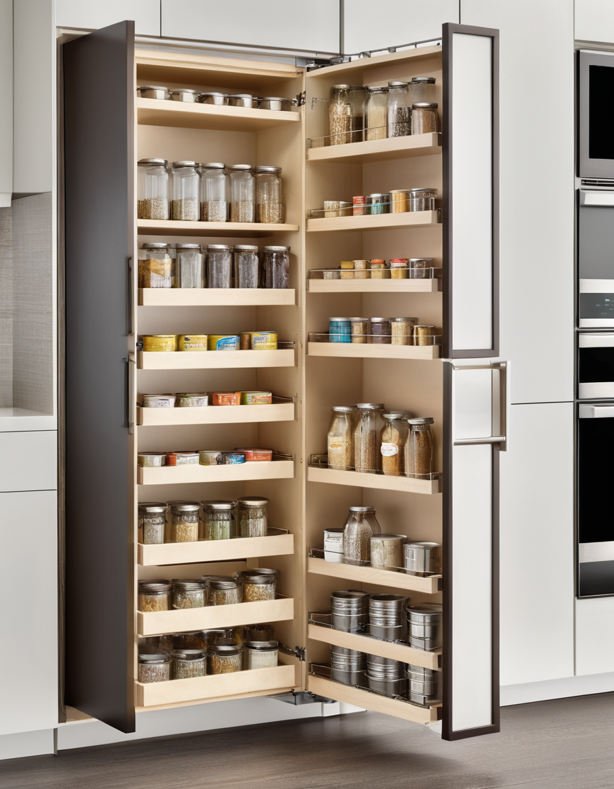 45 Brilliant Pantry Cabinet Ideas To Maximize Kitchen Storage And Style