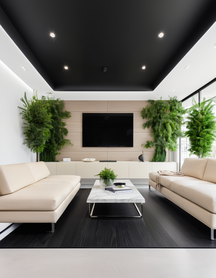 50 Black Living Room Ideas For A Bold And Sophisticated Space