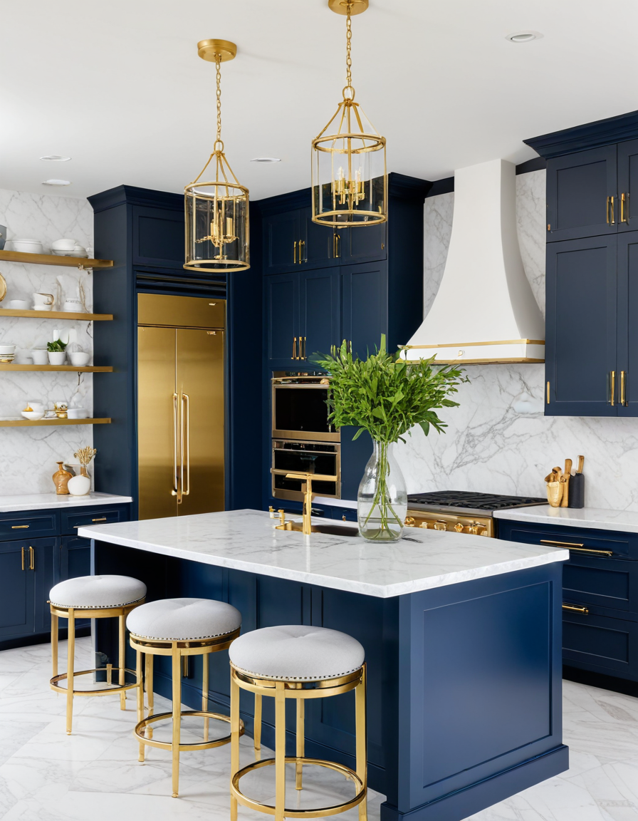 47 Blue Kitchen Ideas To Inspire A Stylish And Modern Culinary Space