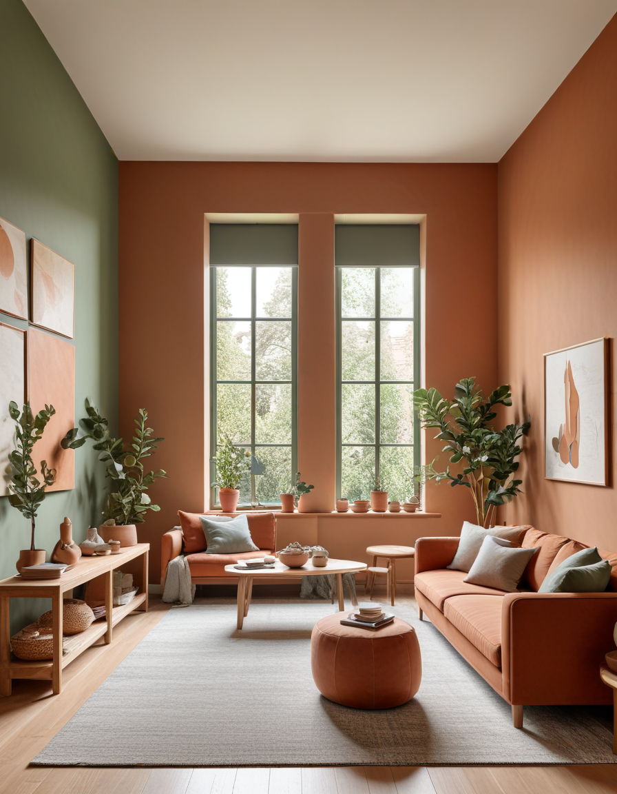 46 Earthy Living Room Ideas To Create A Warm And Natural Home
