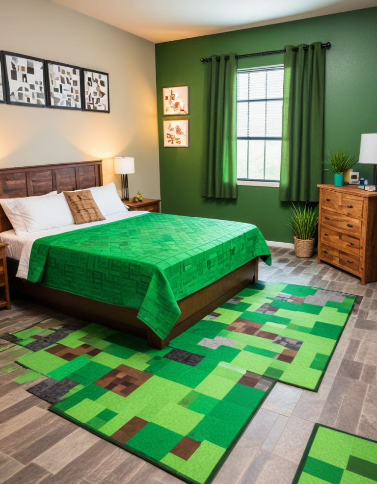 53 Minecraft Bedroom Ideas: Transform Your Room Into A Pixelated Adventure
