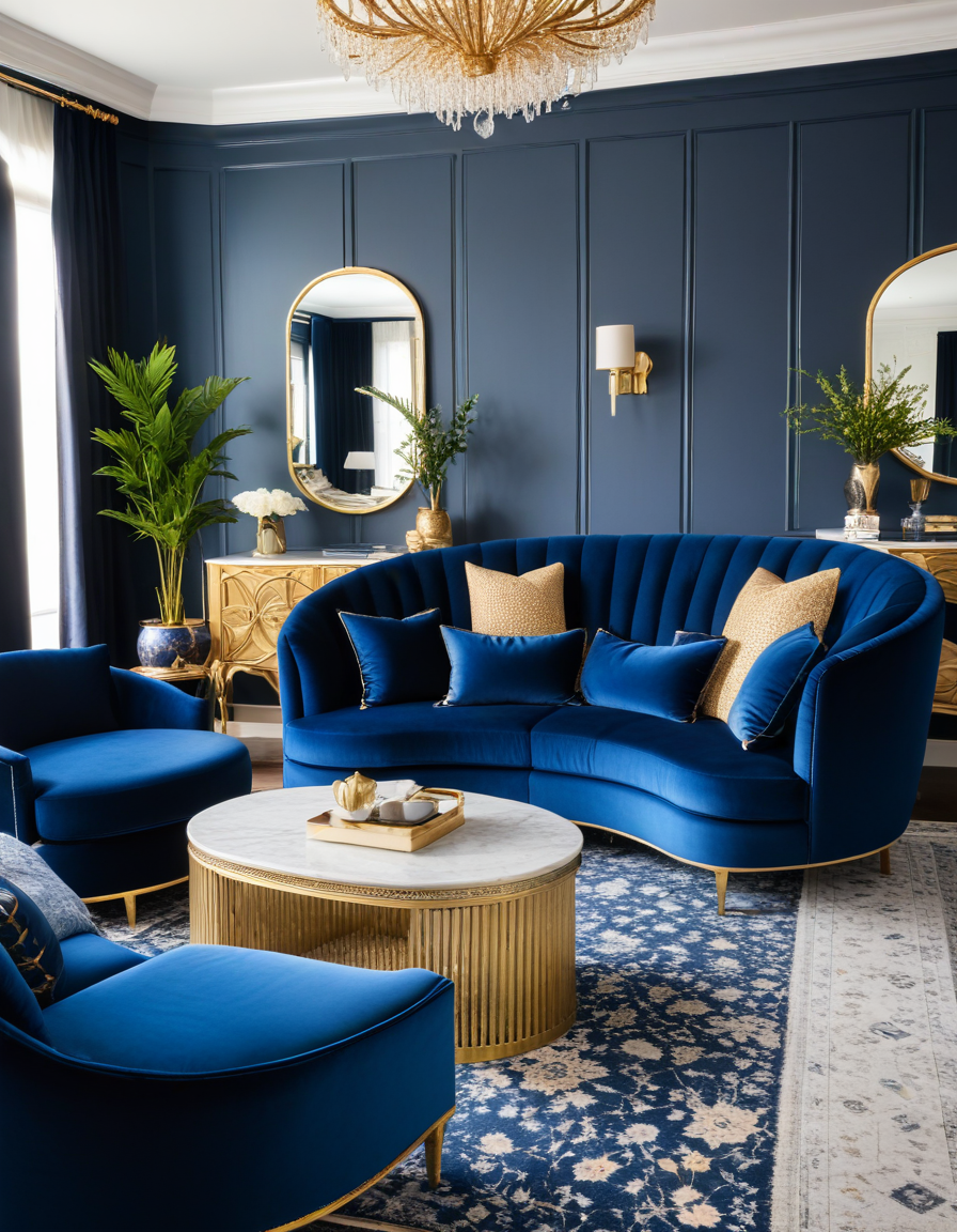 49 Blue Living Room Ideas To Transform Your Space With Style And Elegance