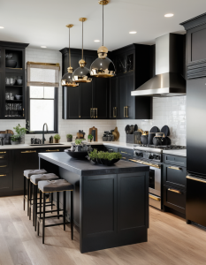 48 Black Kitchen Ideas To Inspire A Modern And Elegant Culinary Space
