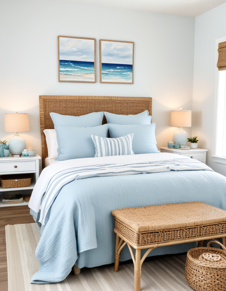 43 Coastal Bedroom Ideas To Create Your Dream Seaside Escape