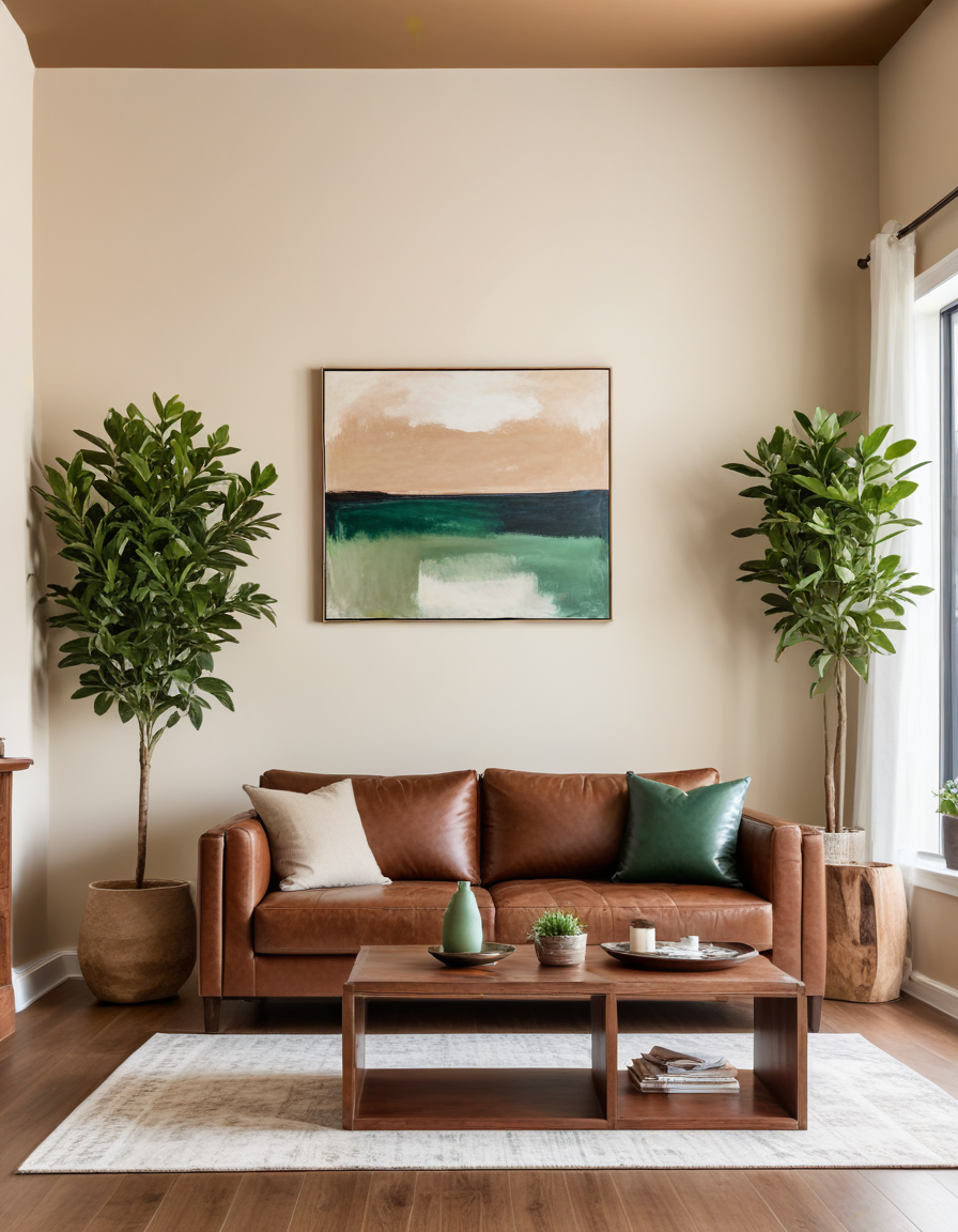 46 Earthy Living Room Ideas To Create A Warm And Natural Home