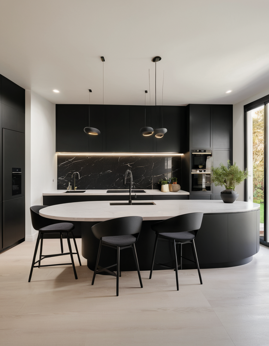48 Black Kitchen Ideas To Inspire A Modern And Elegant Culinary Space