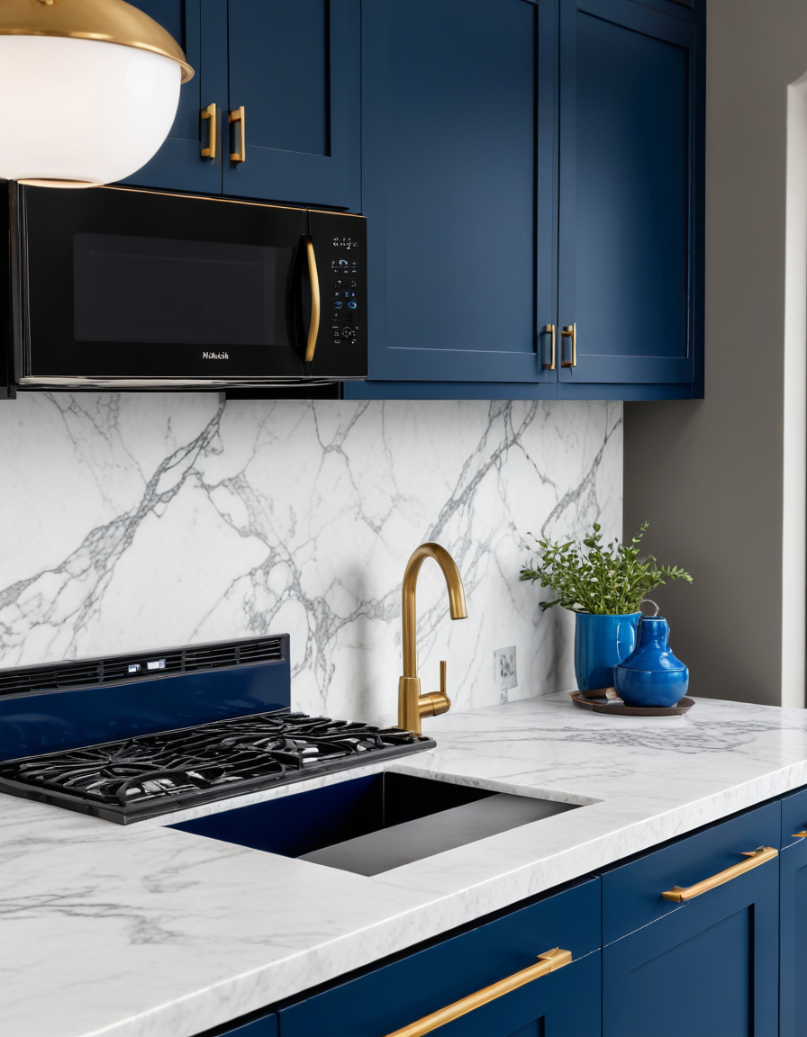 47 Blue Kitchen Ideas To Inspire A Stylish And Modern Culinary Space
