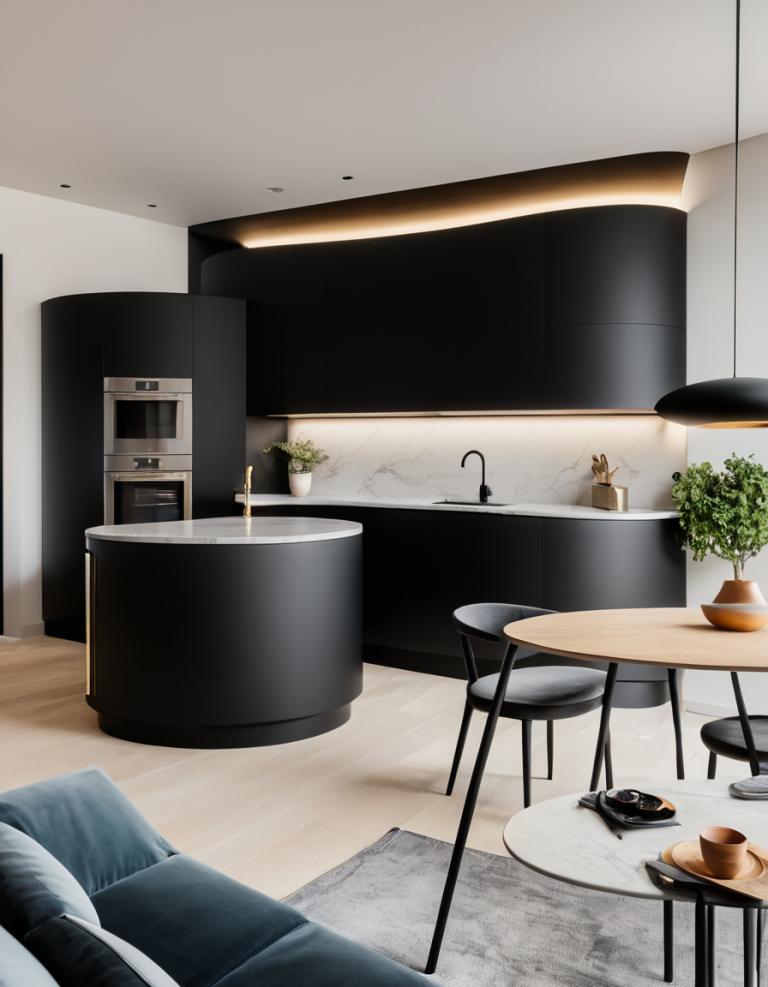 48 Black Kitchen Ideas To Inspire A Modern And Elegant Culinary Space